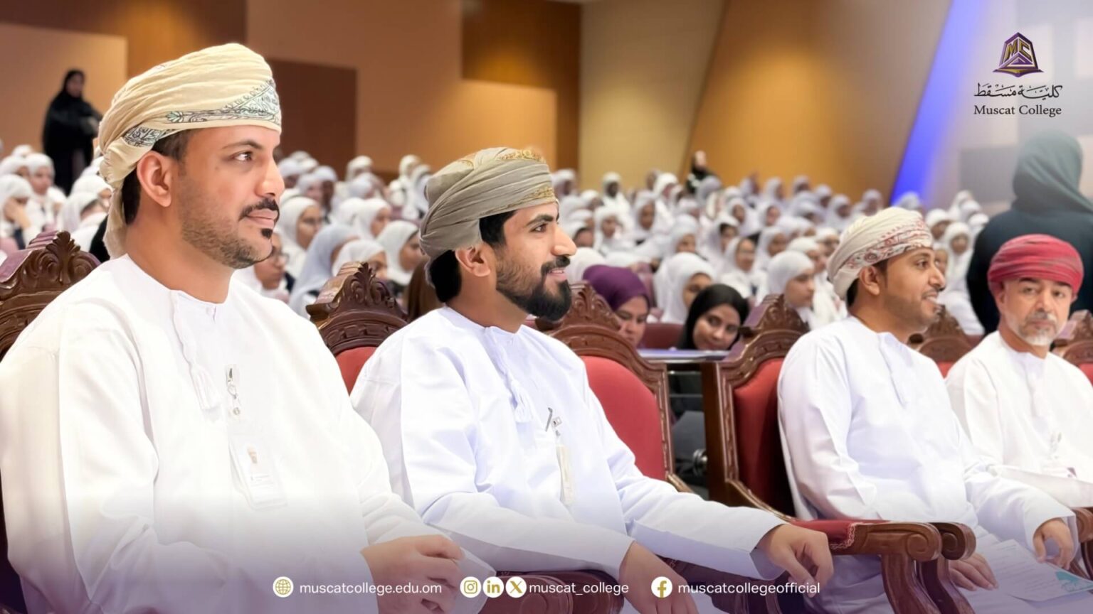 Muscat College participated in Doha Al-Adab School Exhibition - Muscat ...